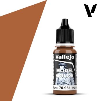 Produtos para Modelismo: 160 Vallejo Model Color 70.981 Orange Brown (18ml)
